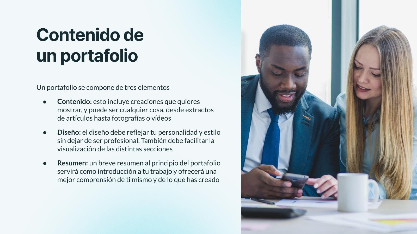 Elegant Blue Gradients Portfolio Presentation