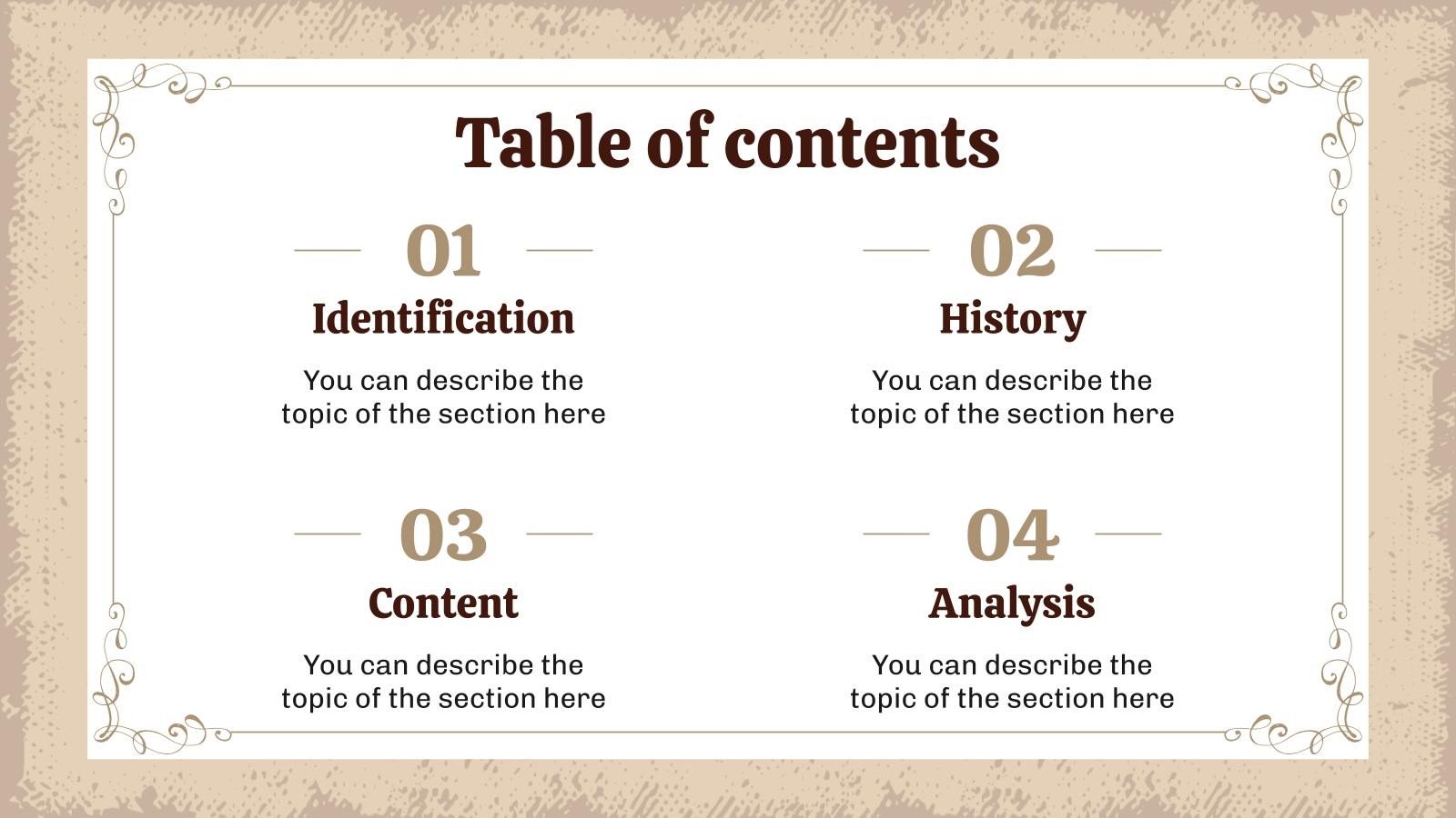 Art History Analysis Class | Google Slides & PPT
