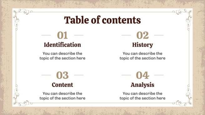 Art History Analysis Class | Google Slides & PPT