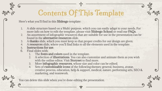 The Holy Bible | Google Slides & PowerPoint template