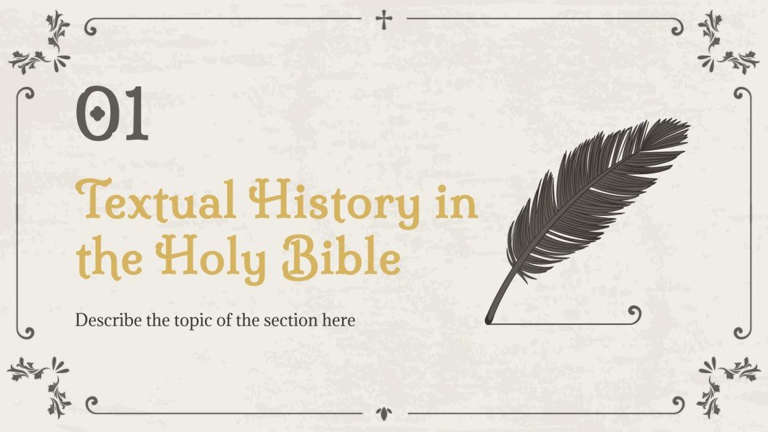 The Holy Bible | Google Slides & PowerPoint template