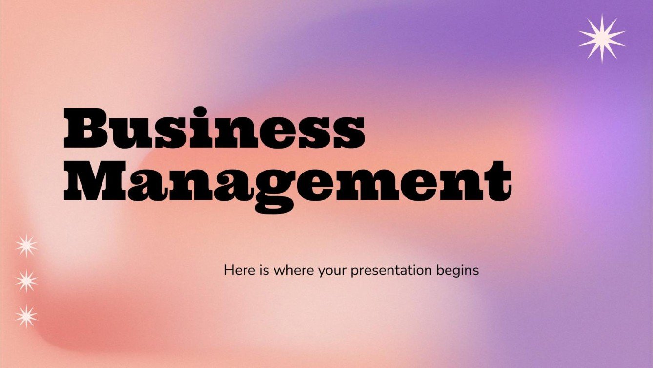 Business Management Presentation