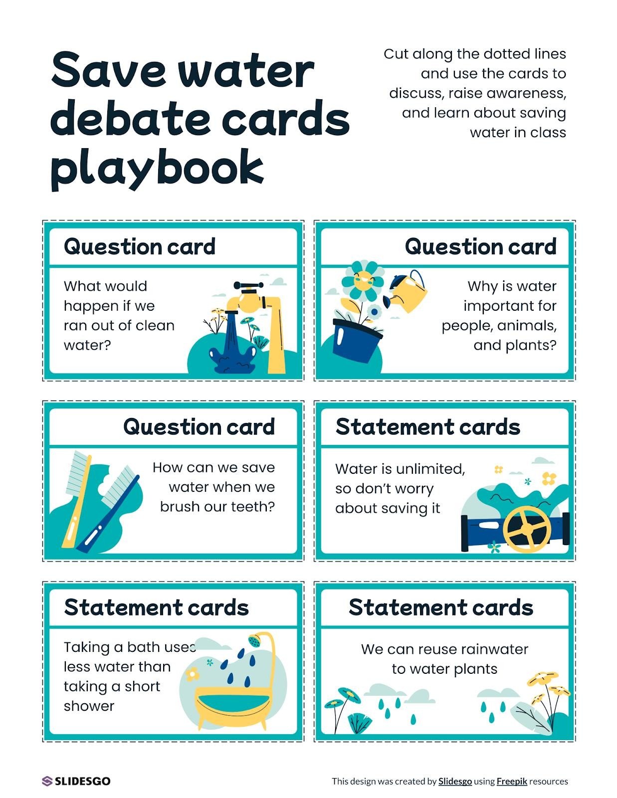 Printable card templates for Google Slides & PowerPoint