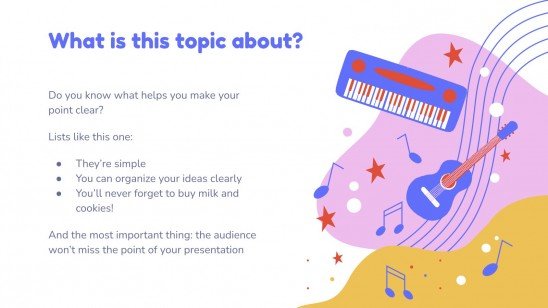 Music Subject for Pre-K: Tempo | Google Slides & PPT template