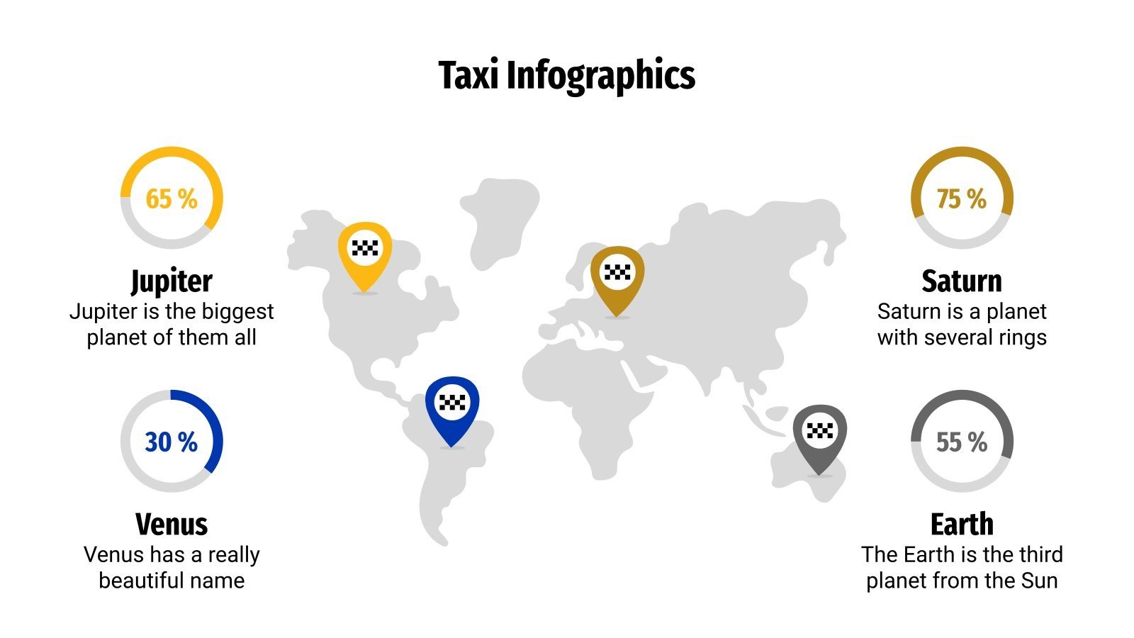 Taxi Infographics | Google Slides & PowerPoint