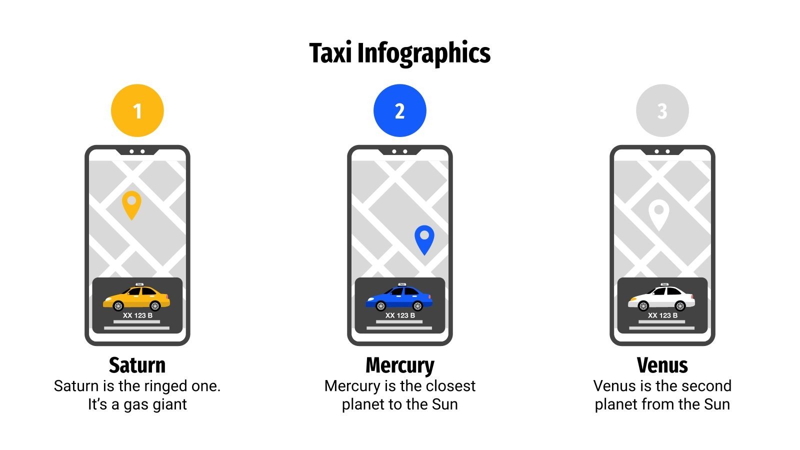 Taxi Infographics | Google Slides & PowerPoint