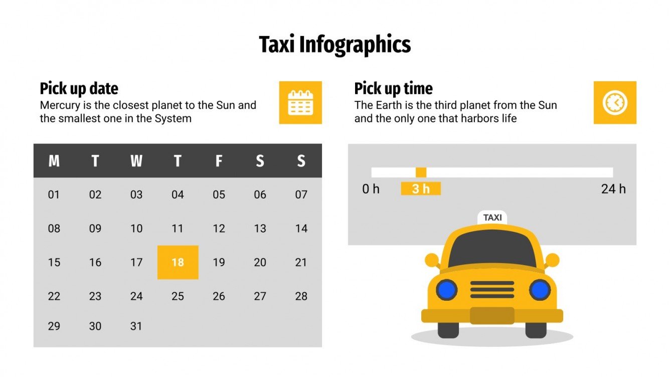 Taxi Infographics | Google Slides & PowerPoint