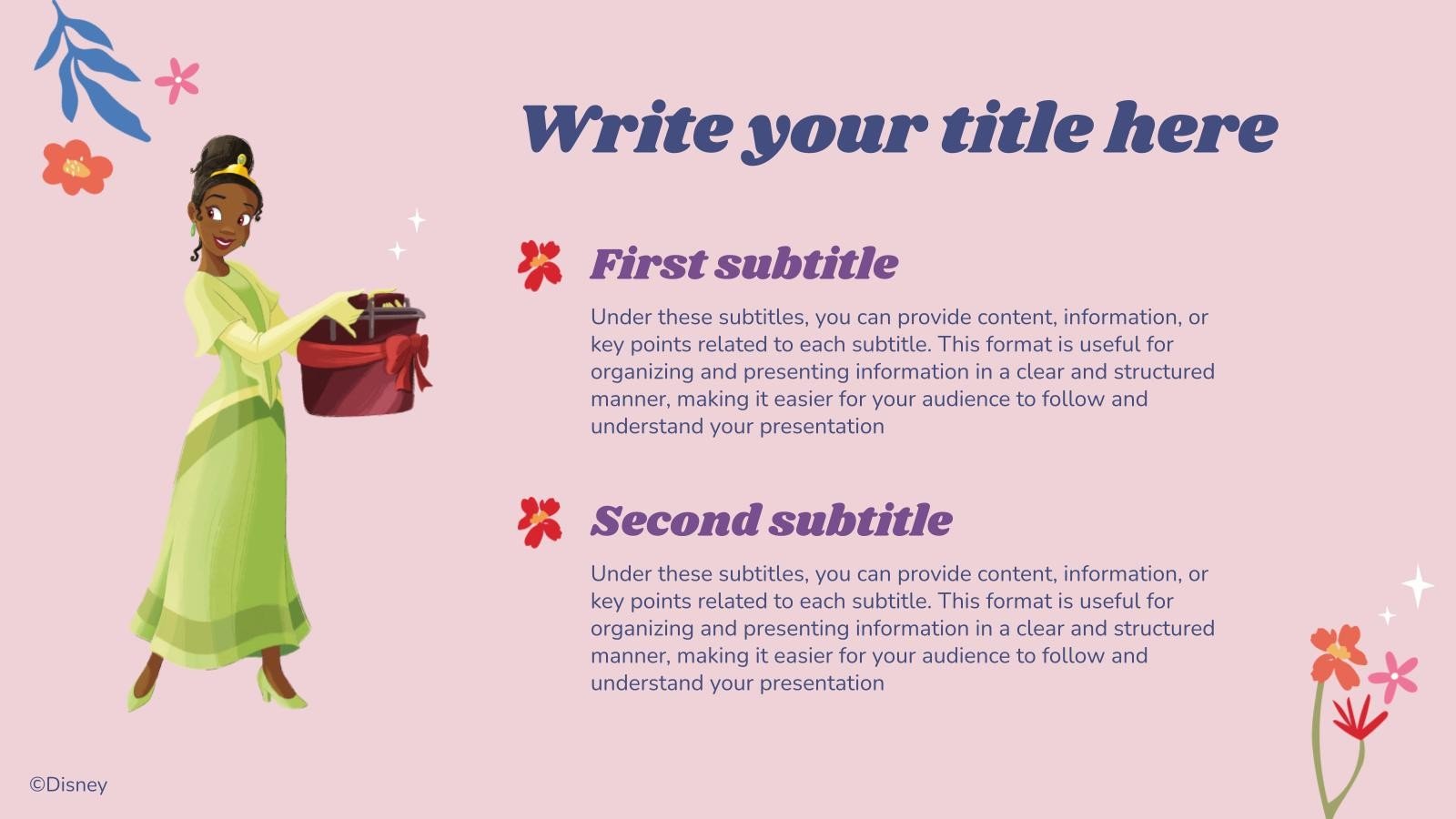 Cute Disney Princess Presentation