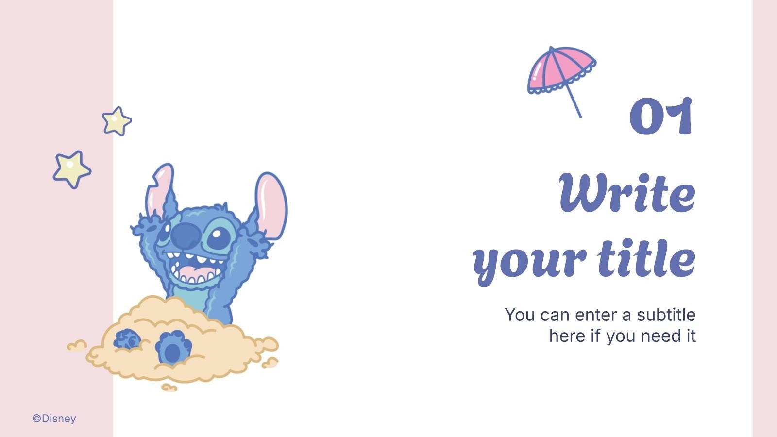 Stitch Summer Vibes Presentation