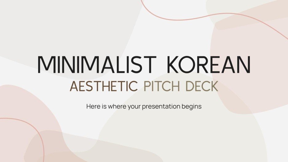 Kostenlose Minimalist Google Slides Themen & PPT Vorlagen