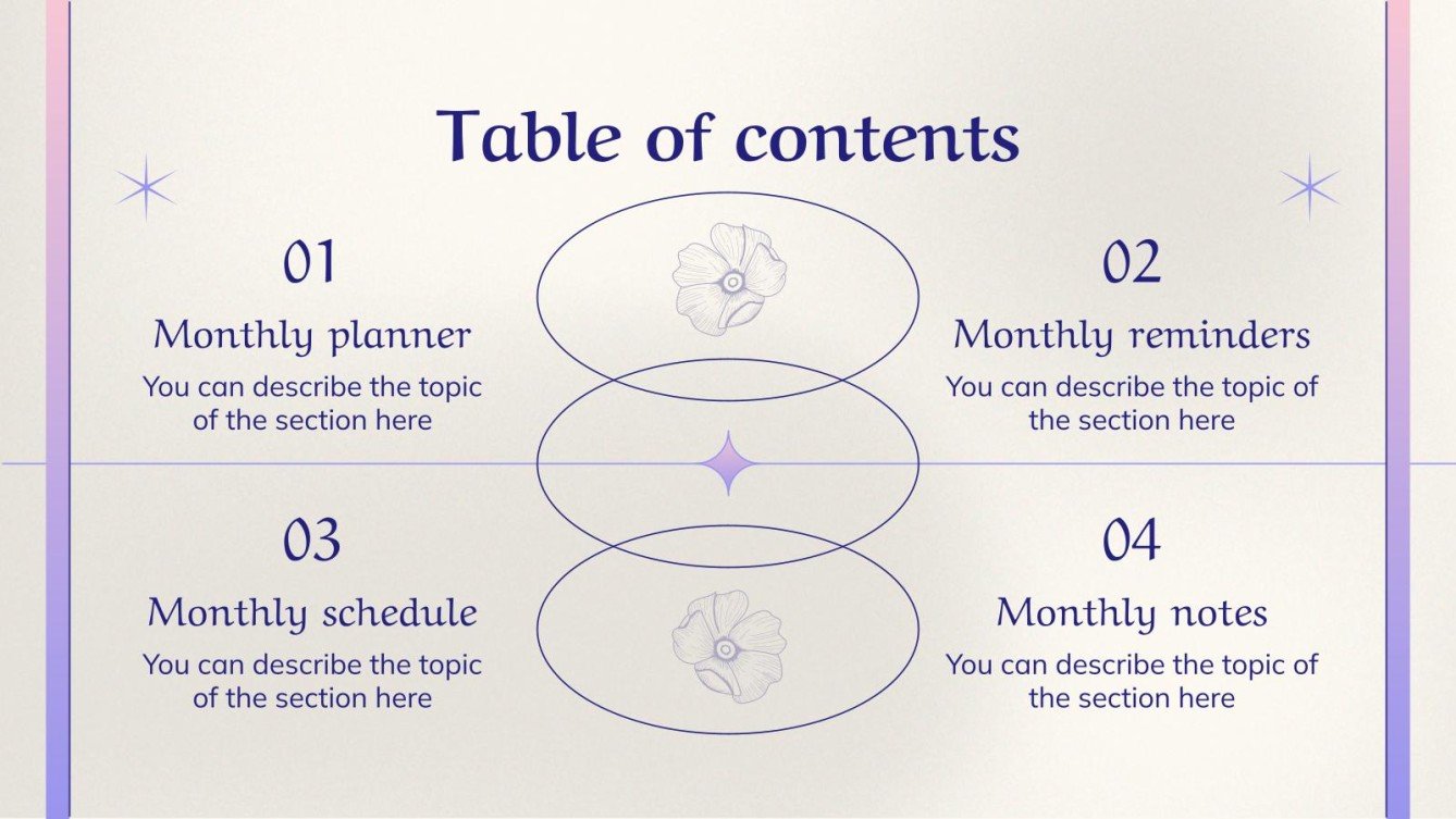 Monthly Calendar 2025 | Google Slides & PowerPoint