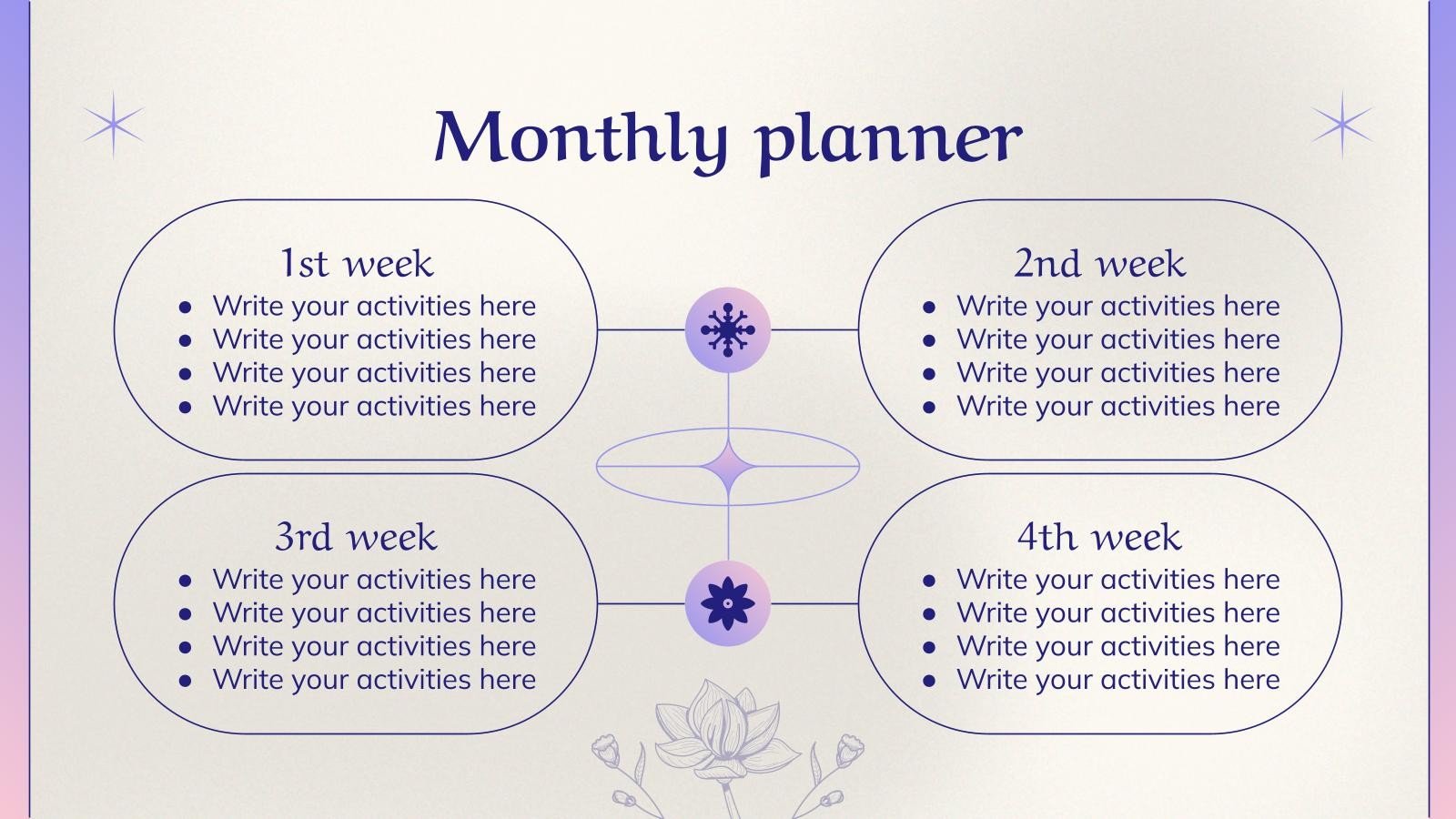 Monthly Calendar 2025 | Google Slides & PowerPoint