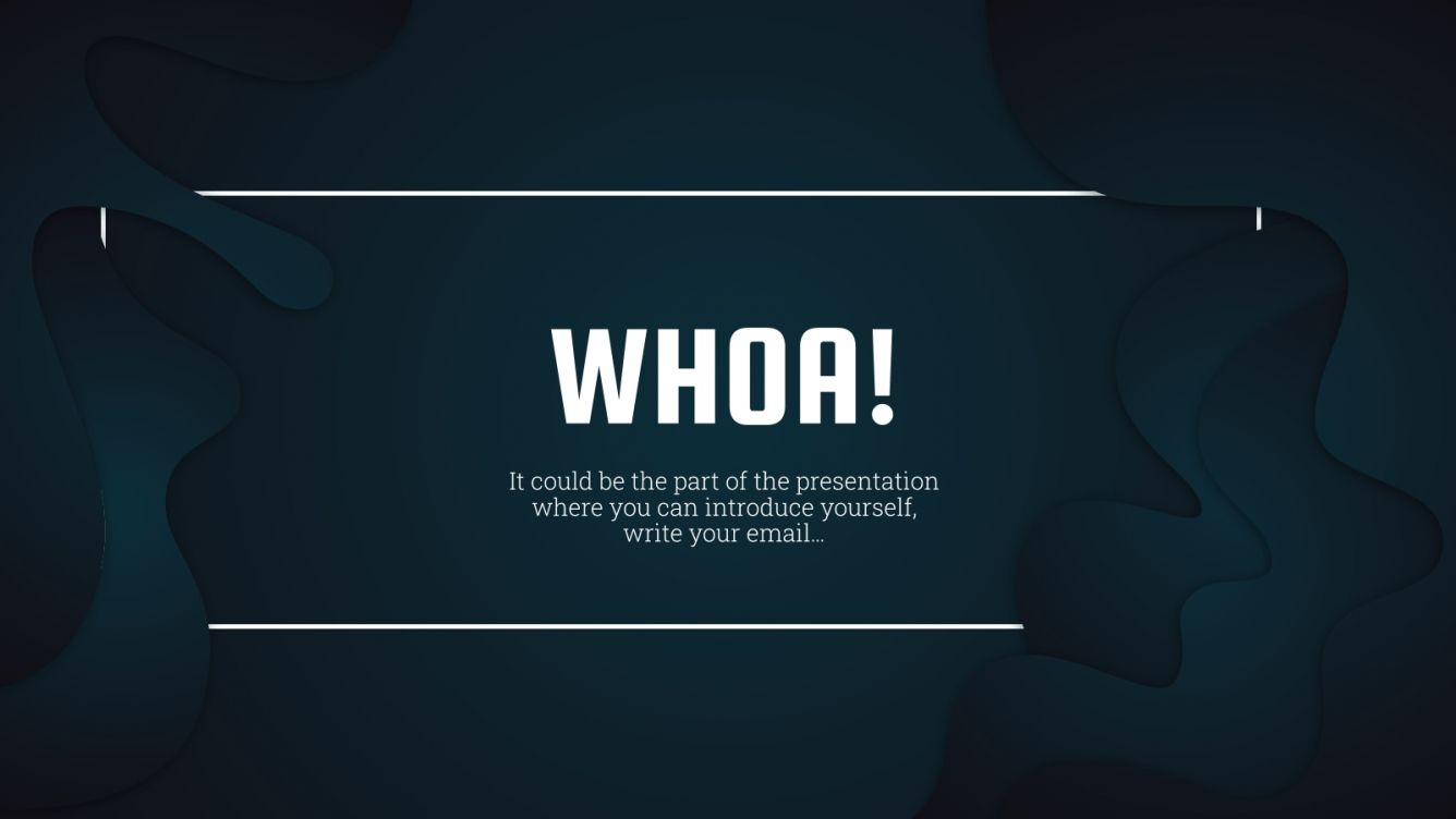Startup Inspiration Black Google Slides and PowerPoint Template