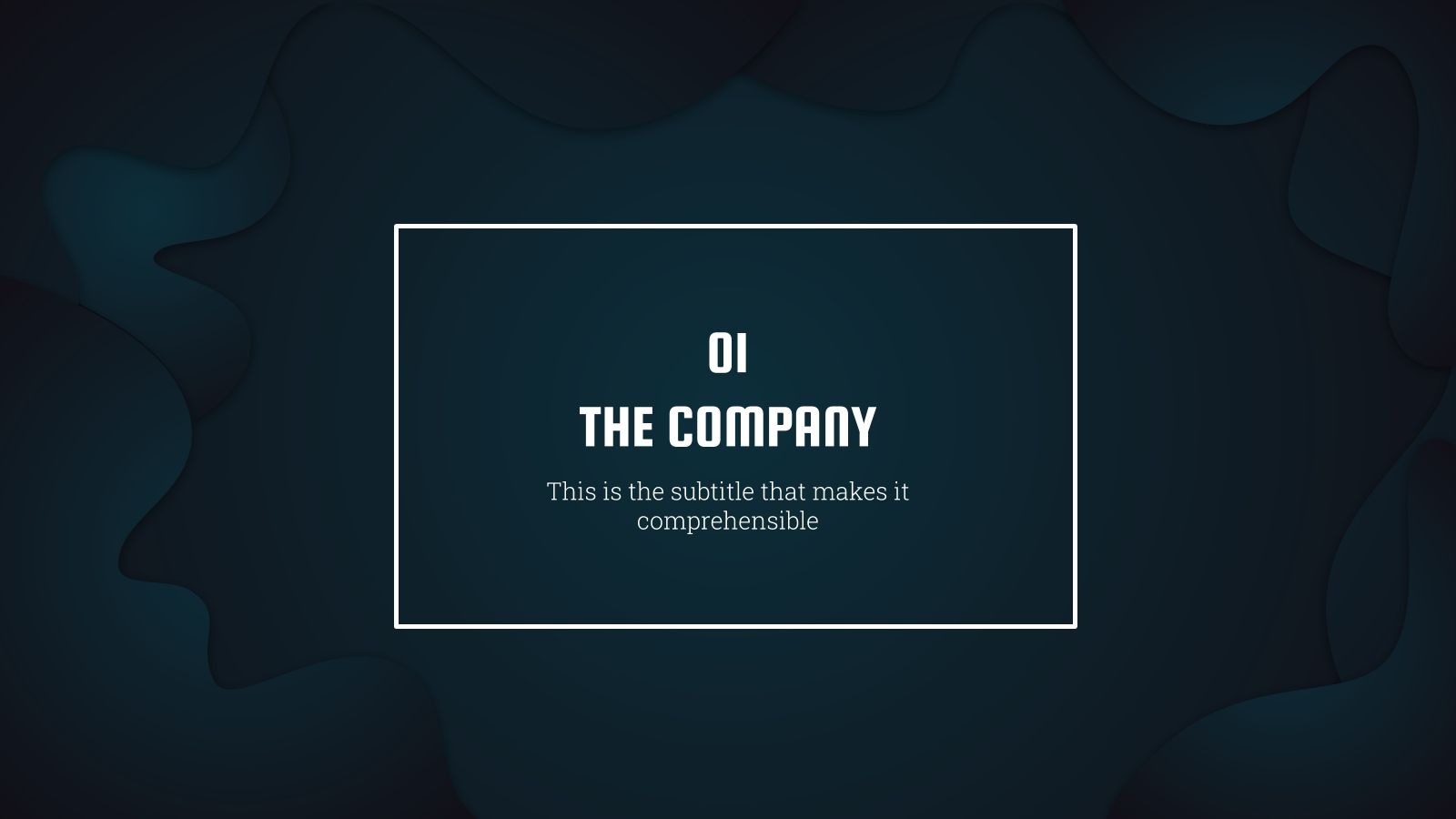 Startup Inspiration Black Google Slides and PowerPoint Template