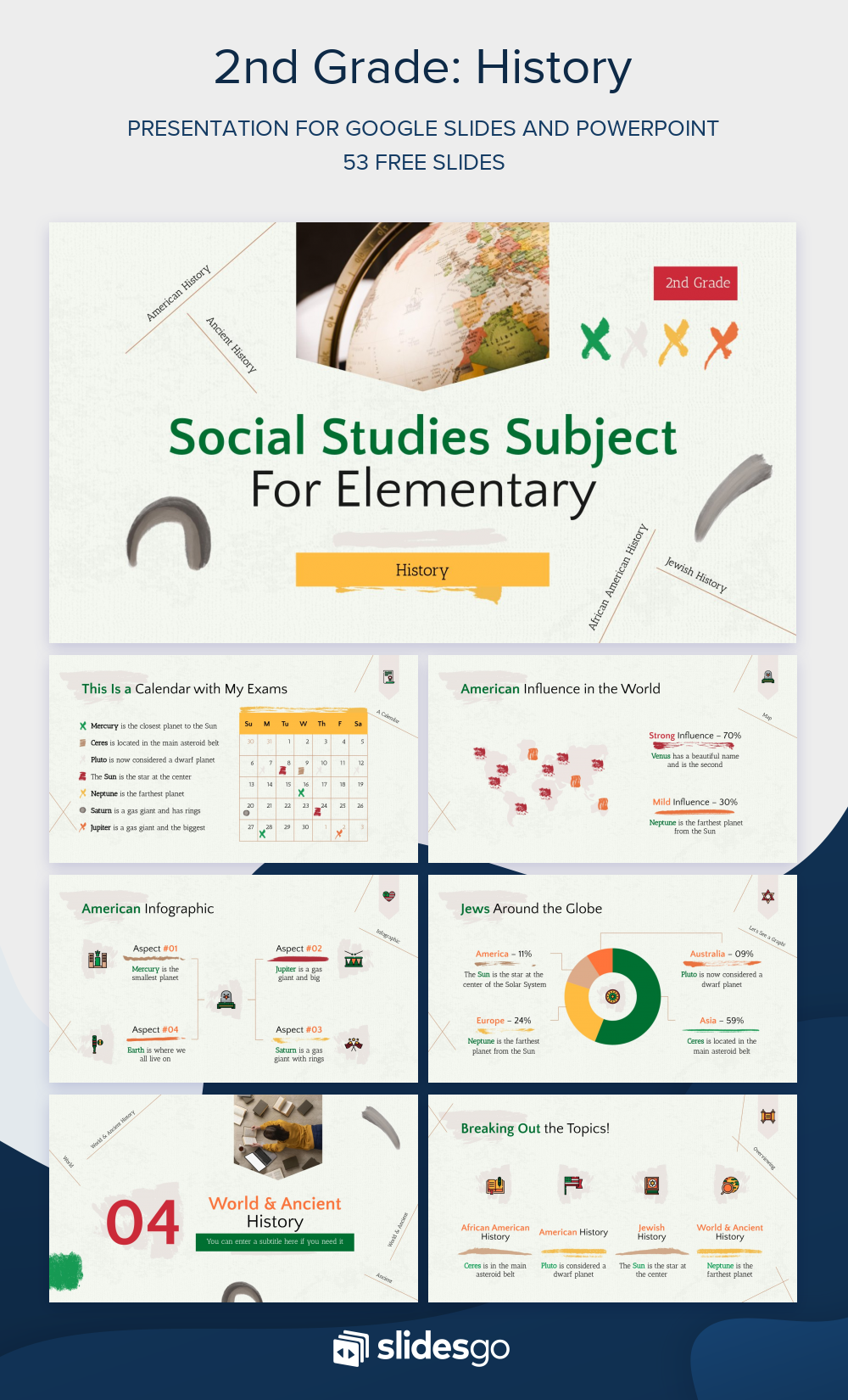 Social Studies for Elementary: History | Google Slides & PPT