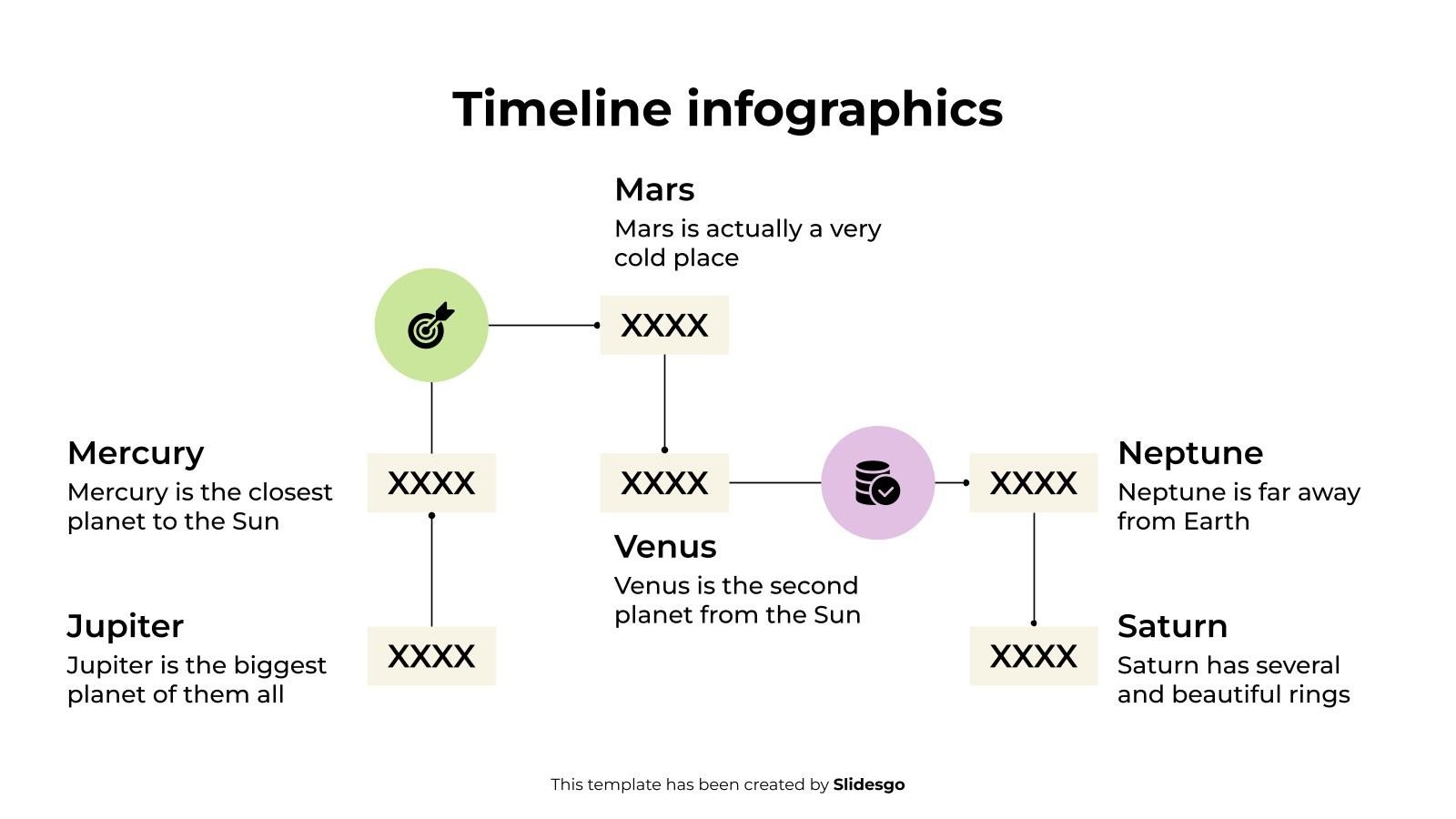 Timeline Infographics Template