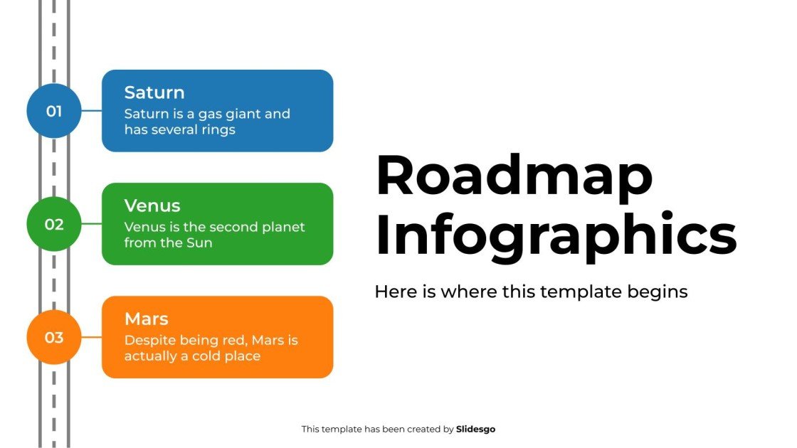 Roadmap Infographics Template