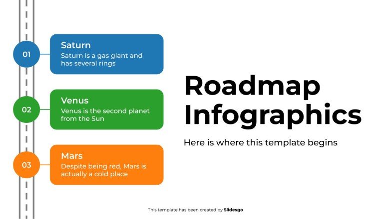 Roadmap Infographics Template