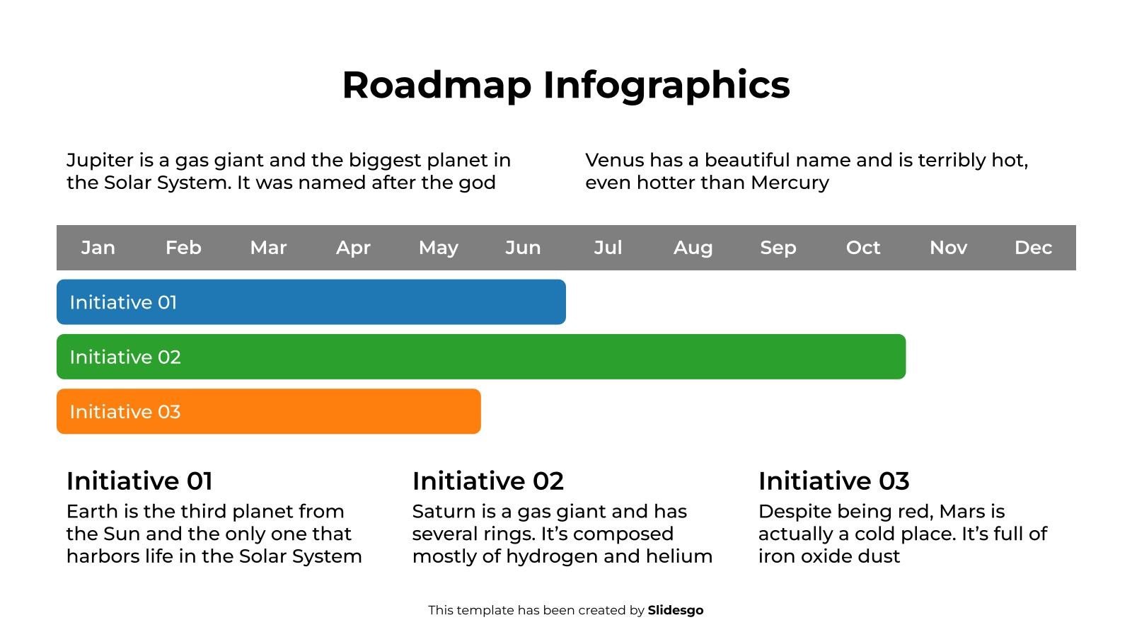 Roadmap Infographics Template