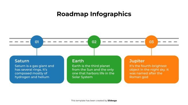 Roadmap Infographics Template