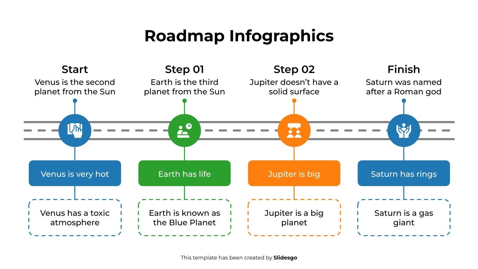 Roadmap Infographics Template