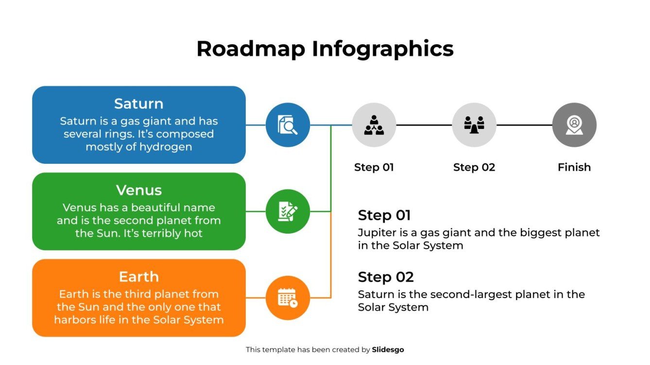 Roadmap Infographics Template