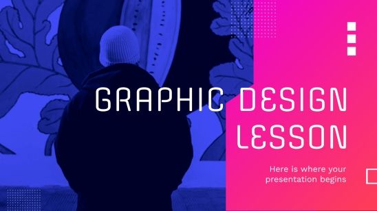 Graphic Design Lesson Google Slides Theme and PPT Template