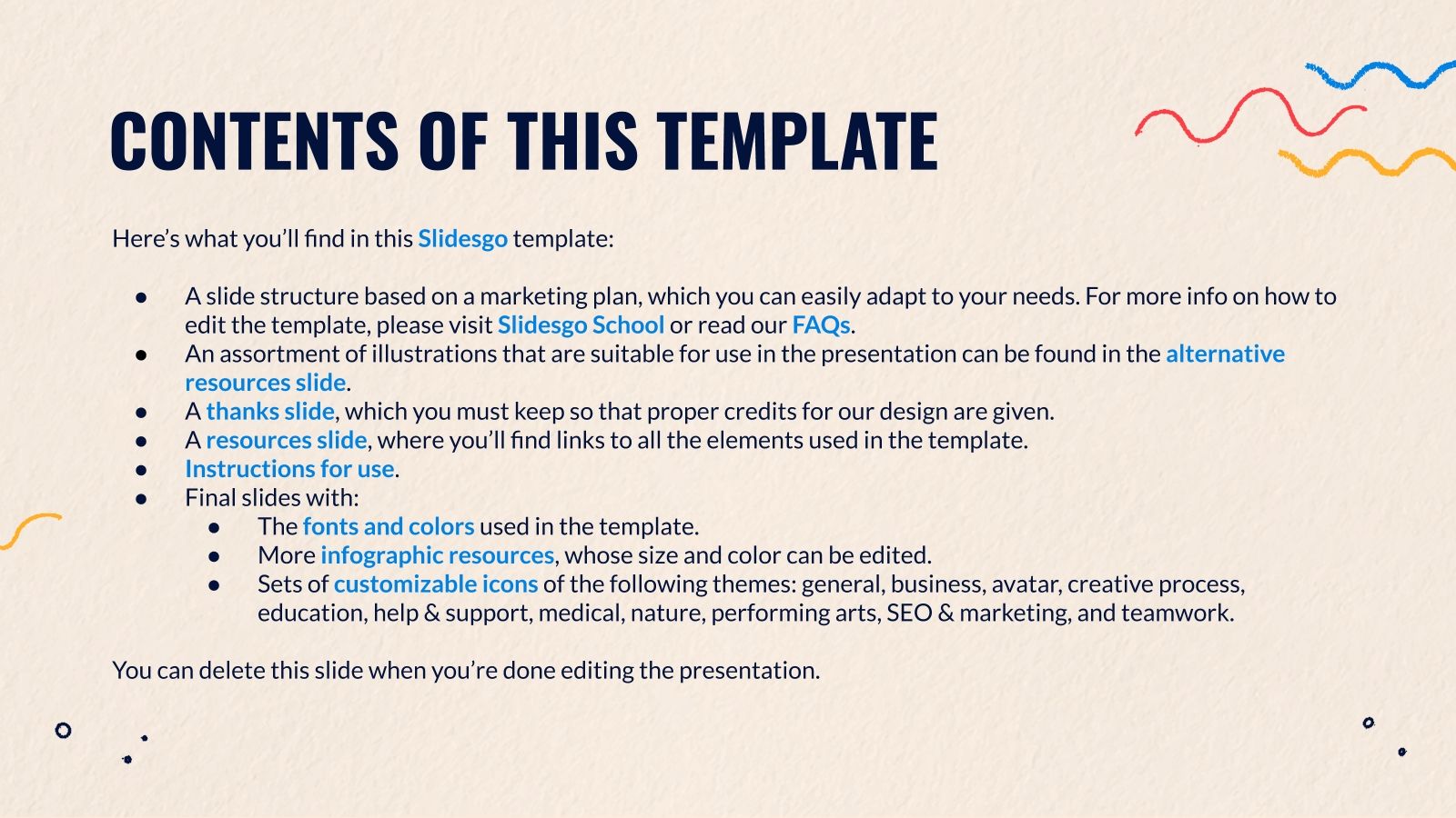 Graphic Design Marketing Plan Google Slides & PPT Template