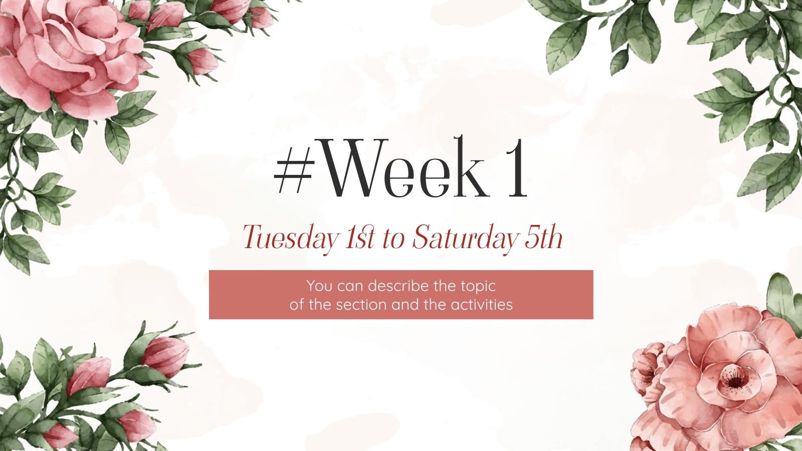 August Daily Calendar 2025 | Google Slides & PowerPoint