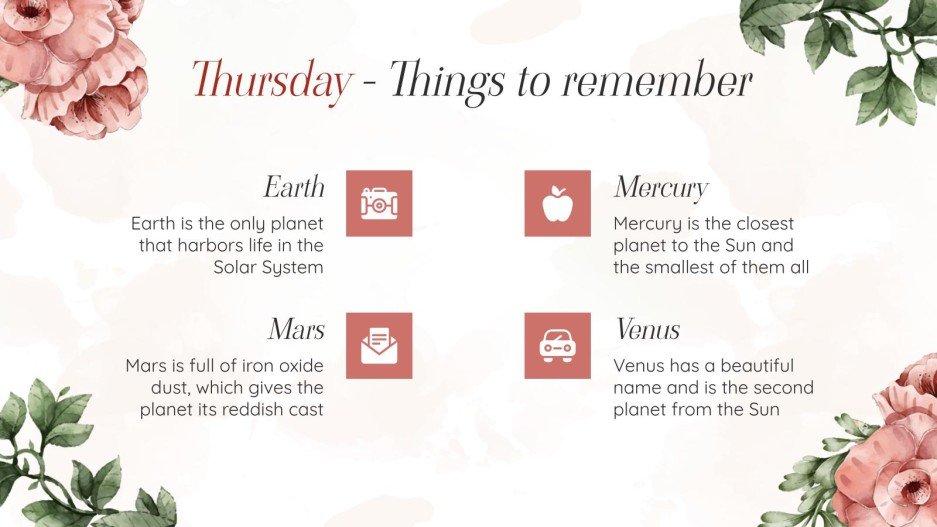 August Daily Calendar 2025 | Google Slides & PowerPoint