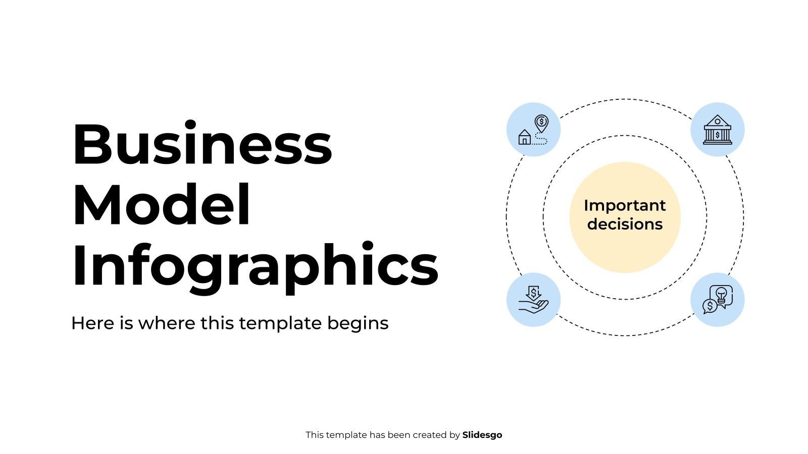 Business Model Infographics Template