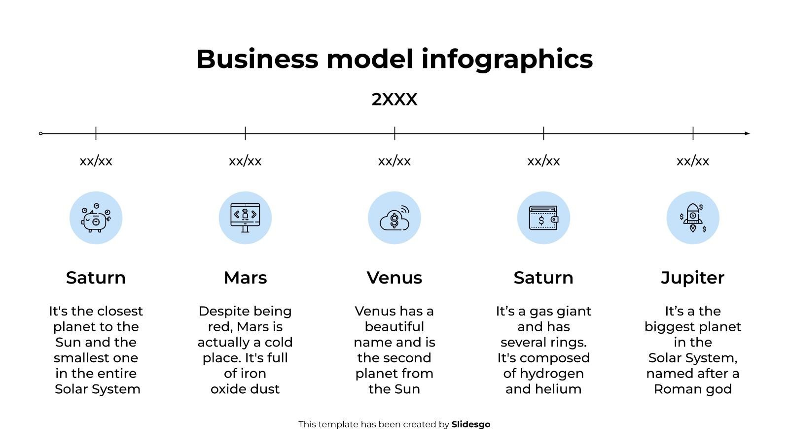 Business Model Infographics Template