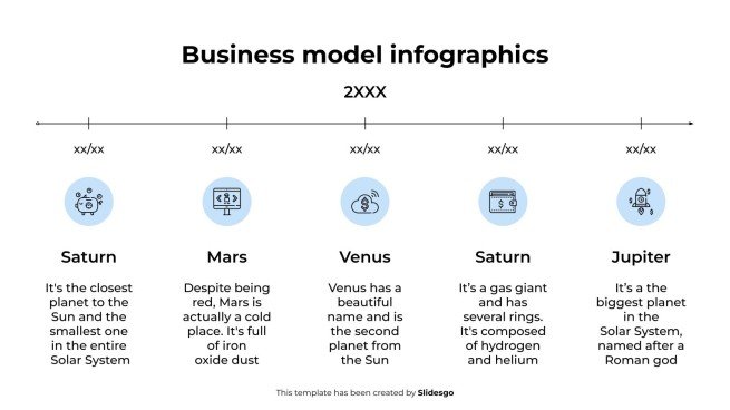 Business Model Infographics Template