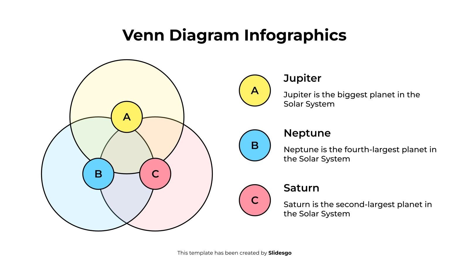 Venn Diagram Infographics Template