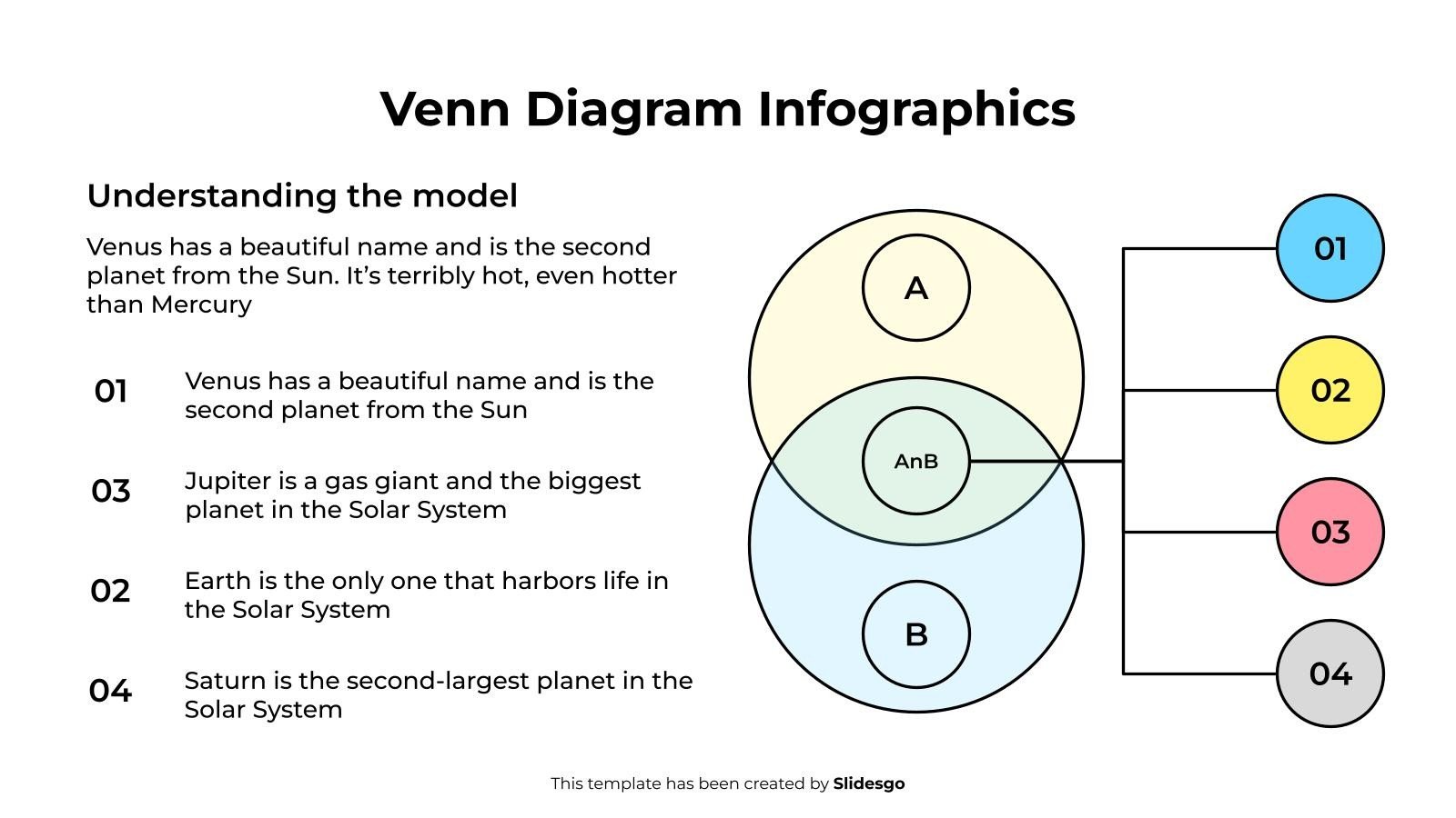 Venn Diagram Infographics Template