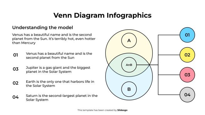 Venn Diagram Infographics Template