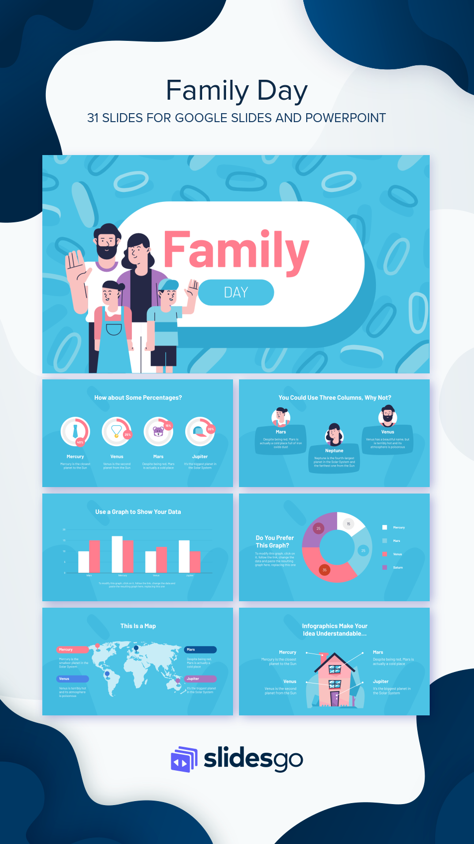 Family Day Google Slides Theme and PowerPoint Template