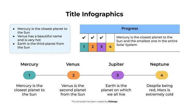 Process Infographics Template