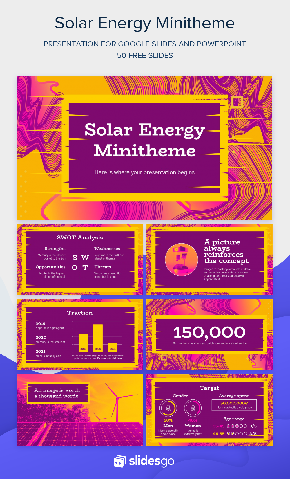Solar Energy Minitheme | Google Slides Theme & PPT Template
