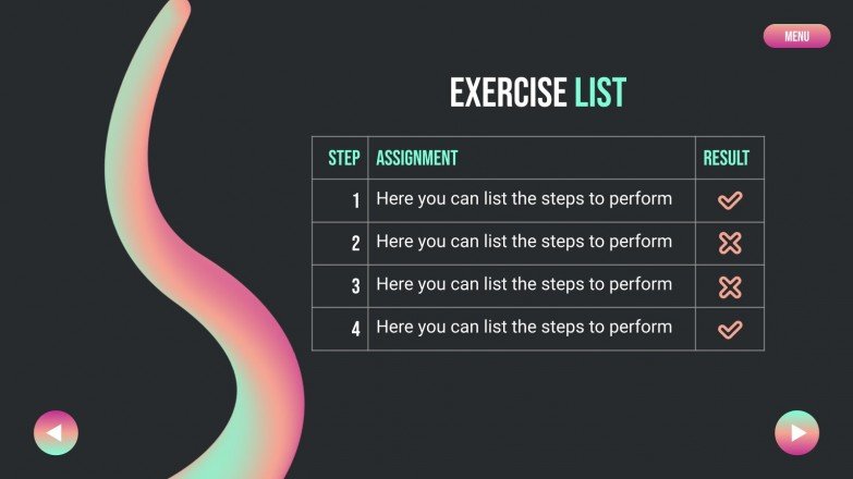 First Semester Lesson Plan Google Slides & PowerPoint template