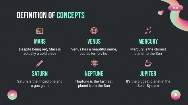 First Semester Lesson Plan Google Slides & PowerPoint template