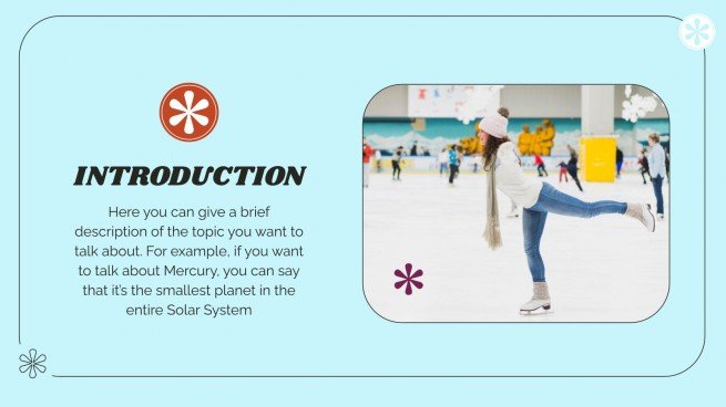 Centro de patinaje sobre hielo | Tema de Google Slides y PPT