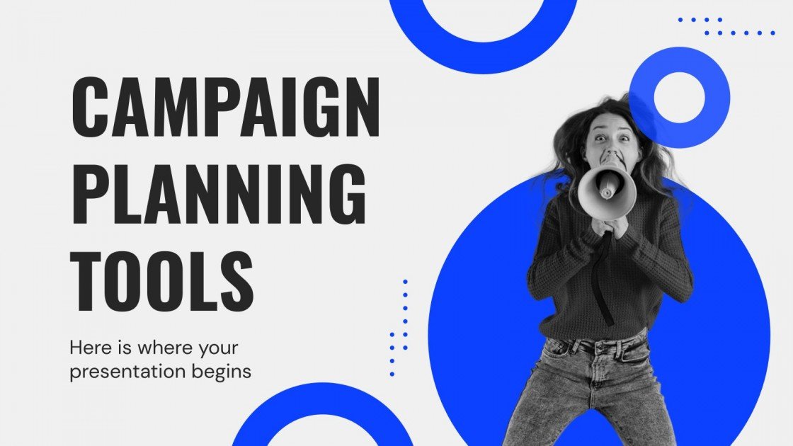 Campaign Planning Tools | Google Slides & PowerPoint Thema