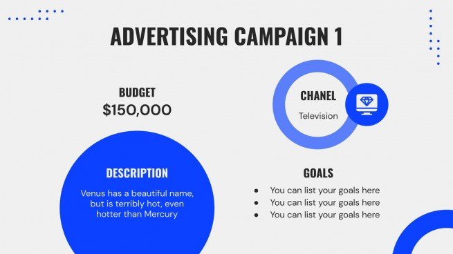 Campaign Planning Tools | Google Slides & PowerPoint Thema