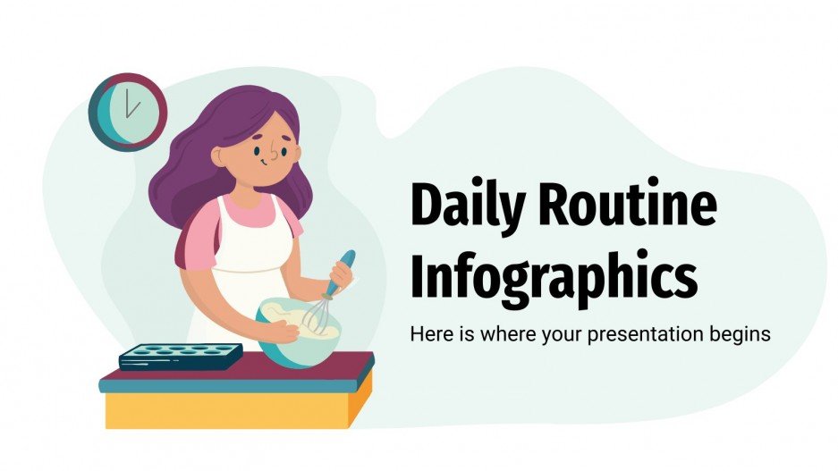 Daily Routine Infographics | Google Slides & PowerPoint