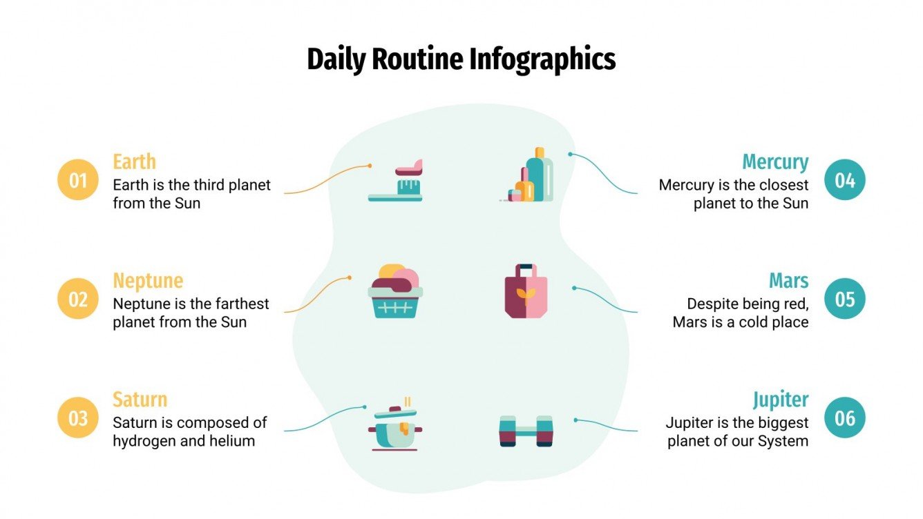 Daily Routine Infographics | Google Slides & PowerPoint