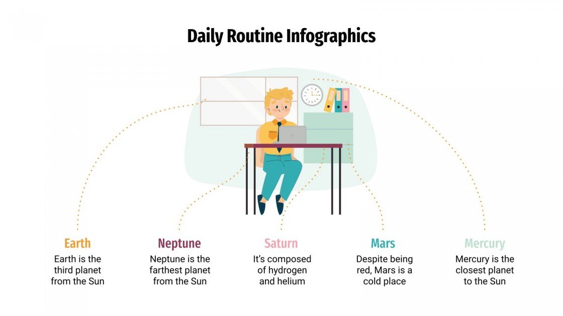 Daily Routine Infographics | Google Slides & PowerPoint