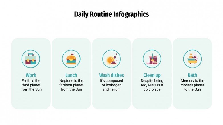 Daily Routine Infographics | Google Slides & PowerPoint