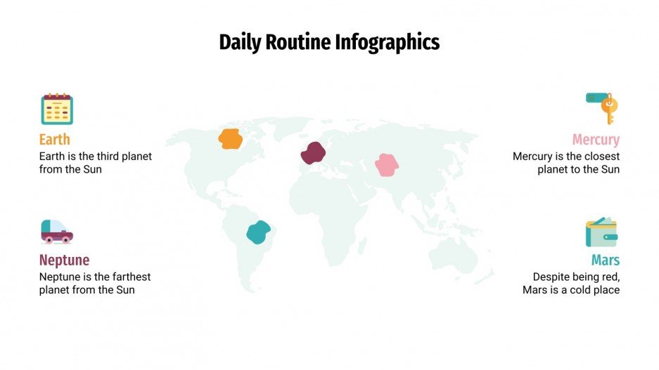 Infografías para la rutina diaria | Google Slides y PowerPoint