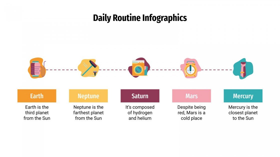 Daily Routine Infographics | Google Slides & PowerPoint